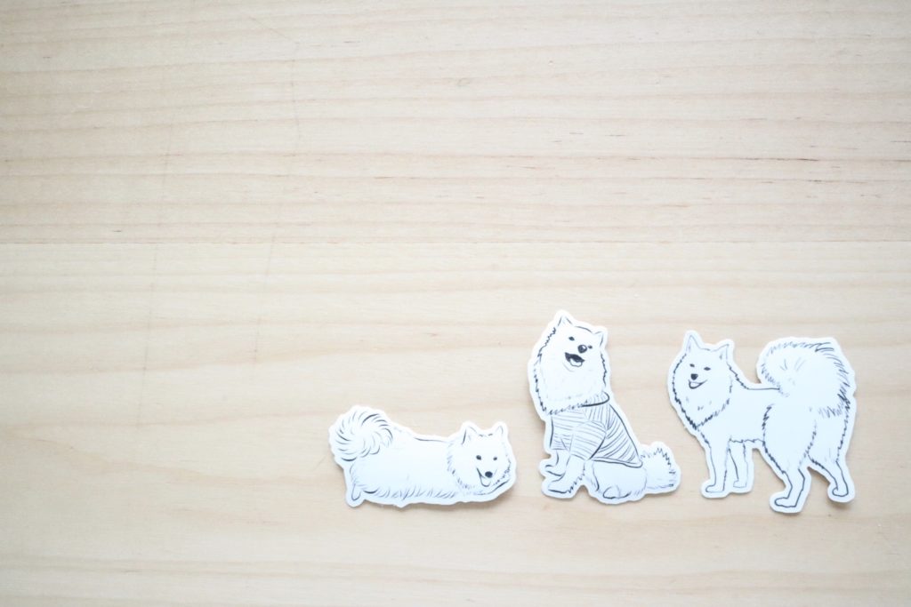 ステッカーが出来上がりました！